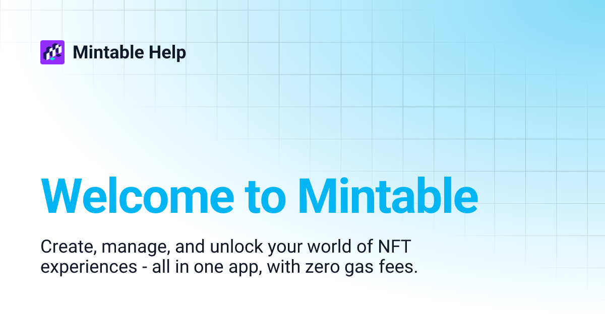 Welcome to Mintable | Mintable Help